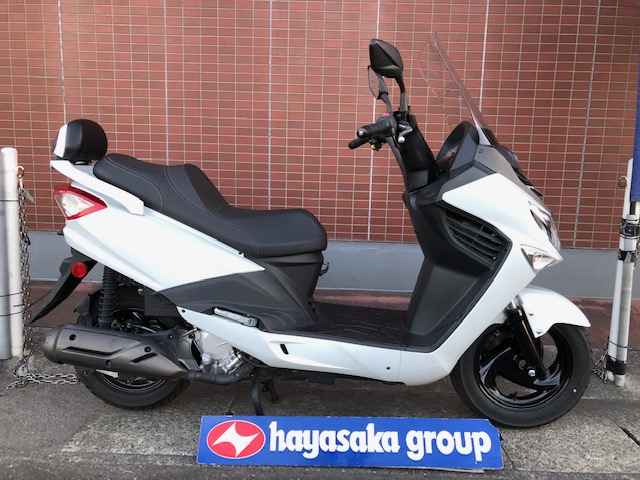 SYM【RV125i】中古車入荷いたしました！｜バイク・自転車の購入修理ならハヤサカサイクル