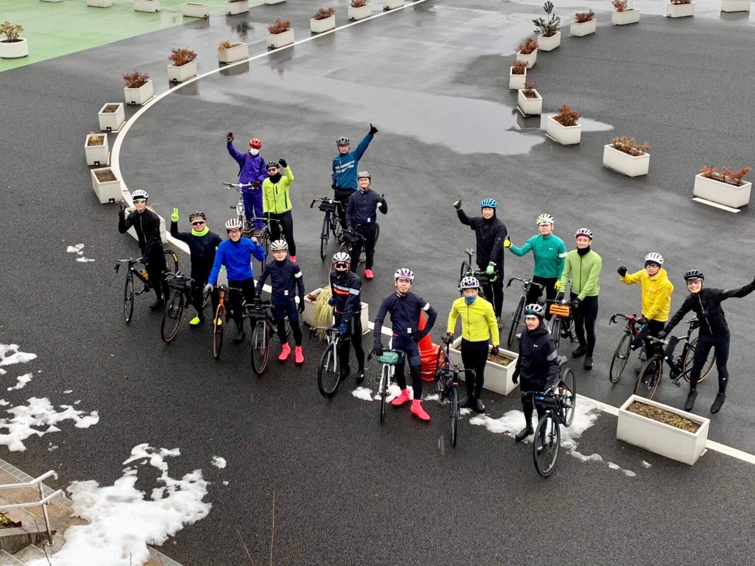 RAPHA WINTER RIDE SENDAI 2日間ご来場ご参加いただきありがとうございました！｜バイク・自転車の購入修理ならハヤサカサイクル